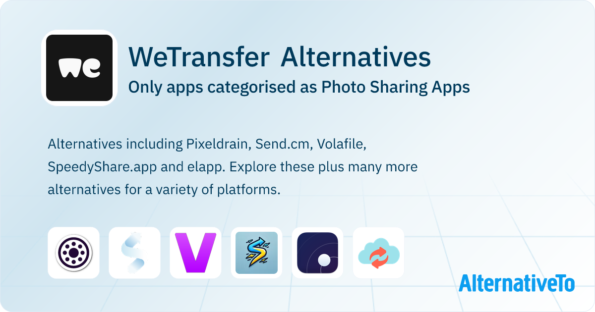 WeTransfer Alternatives: Top 10 Photo Sharing Apps | AlternativeTo