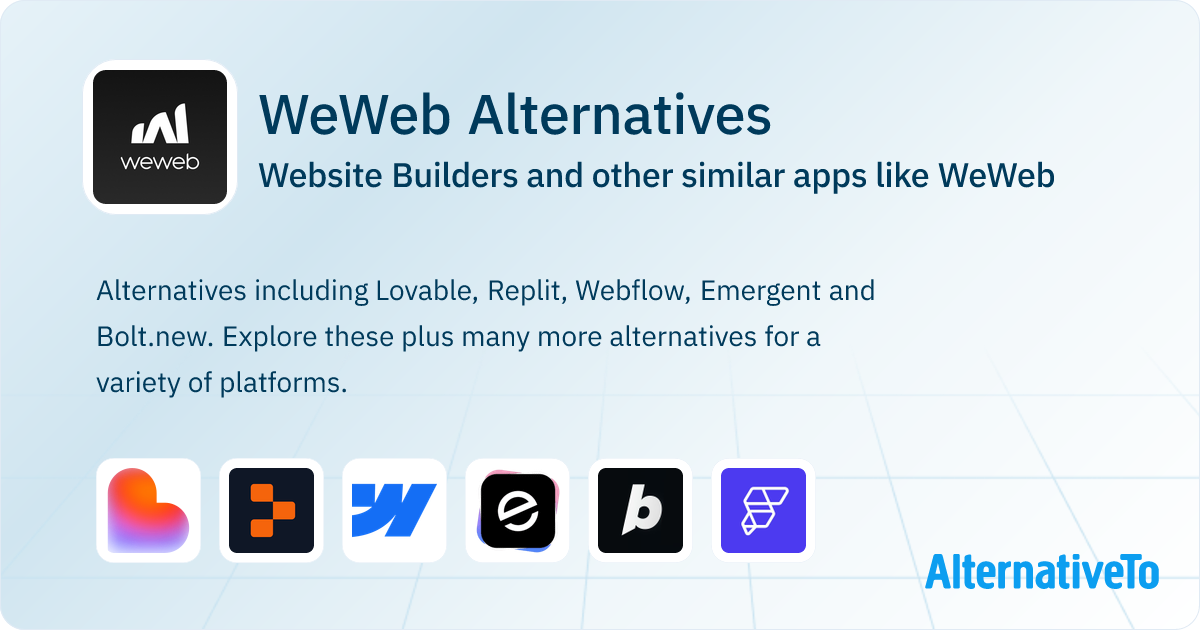WeWeb Alternatives: Top 19 Website Builders & Similar Websites ...