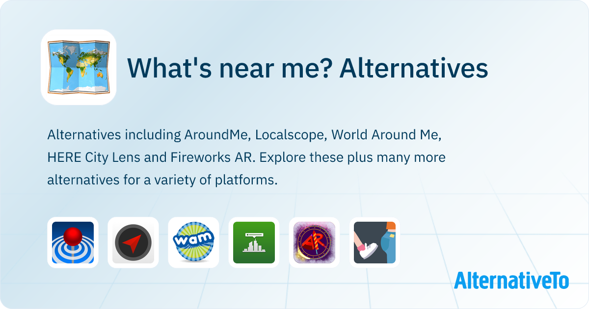 What's near me? Alternatives - Explore Similar Sites & Apps | AlternativeTo
