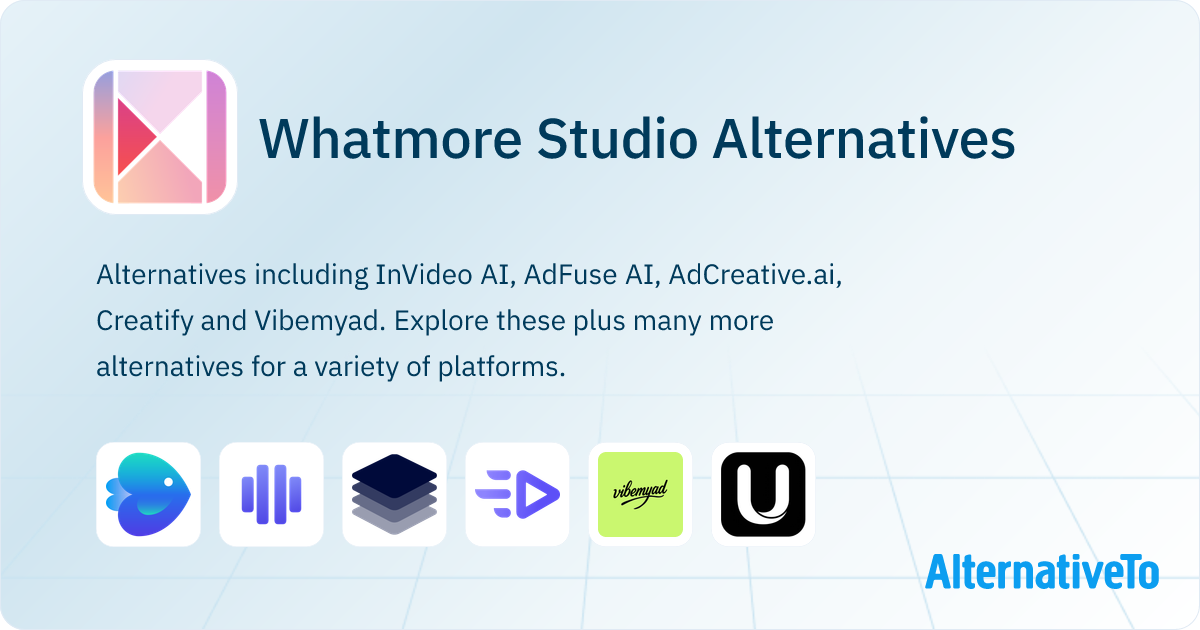 Whatmore Studio Alternatives - Explore Similar Sites & Apps | AlternativeTo