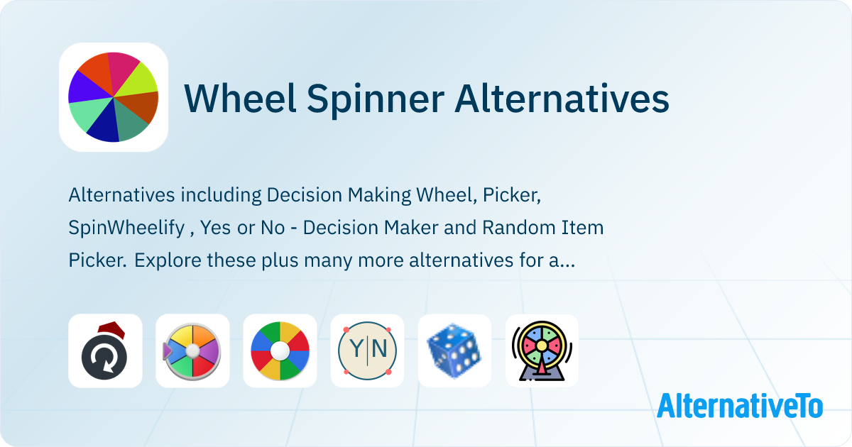 Wheel Spinner Alternatives - Explore Similar Sites & Apps | AlternativeTo