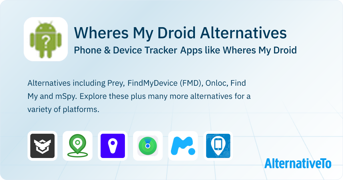 Wheres My Droid Alternatives: Top 12 Phone Trackers | AlternativeTo
