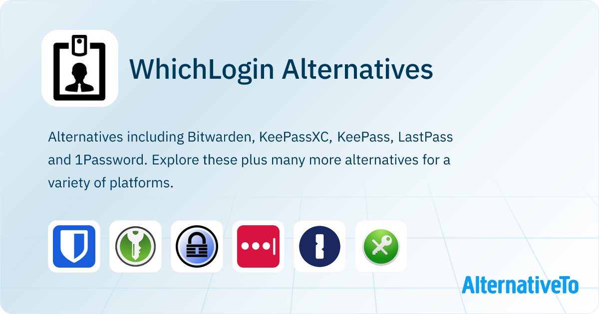WhichLogin Alternatives - Explore Similar Apps | AlternativeTo