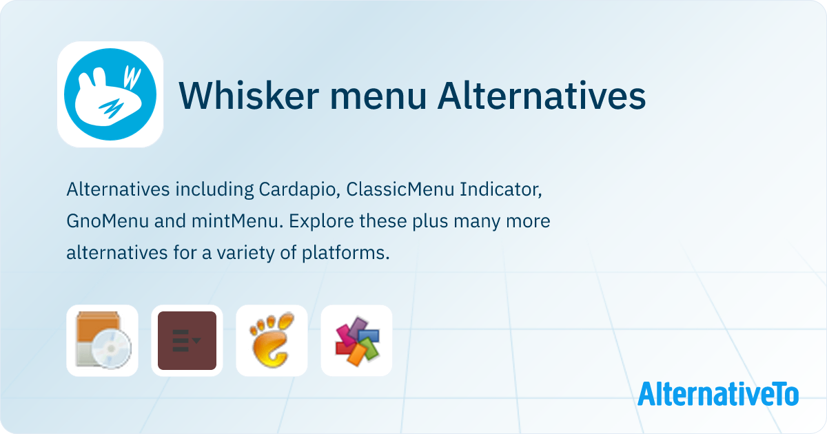 Whisker menu Alternatives - Explore Similar Software | AlternativeTo