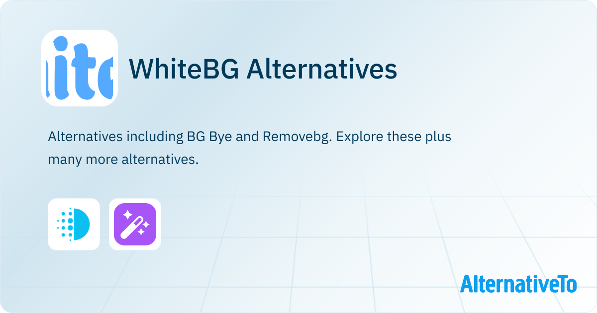 WhiteBG Alternatives - Explore Similar Sites & Apps | AlternativeTo