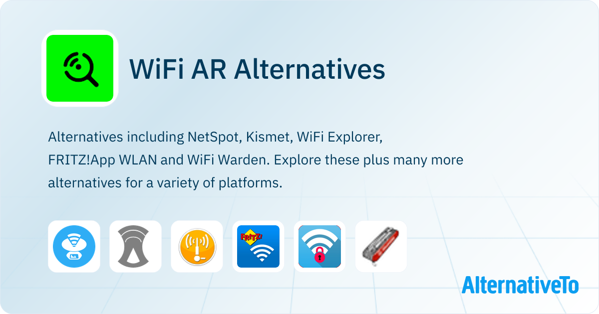 WiFi AR Alternatives - Explore Similar Apps | AlternativeTo