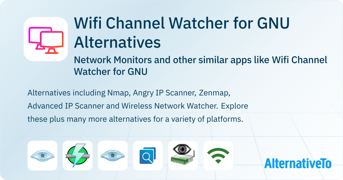 Wifi Channel Watcher for GNU Alternatives: Top 12 Network Monitors ...