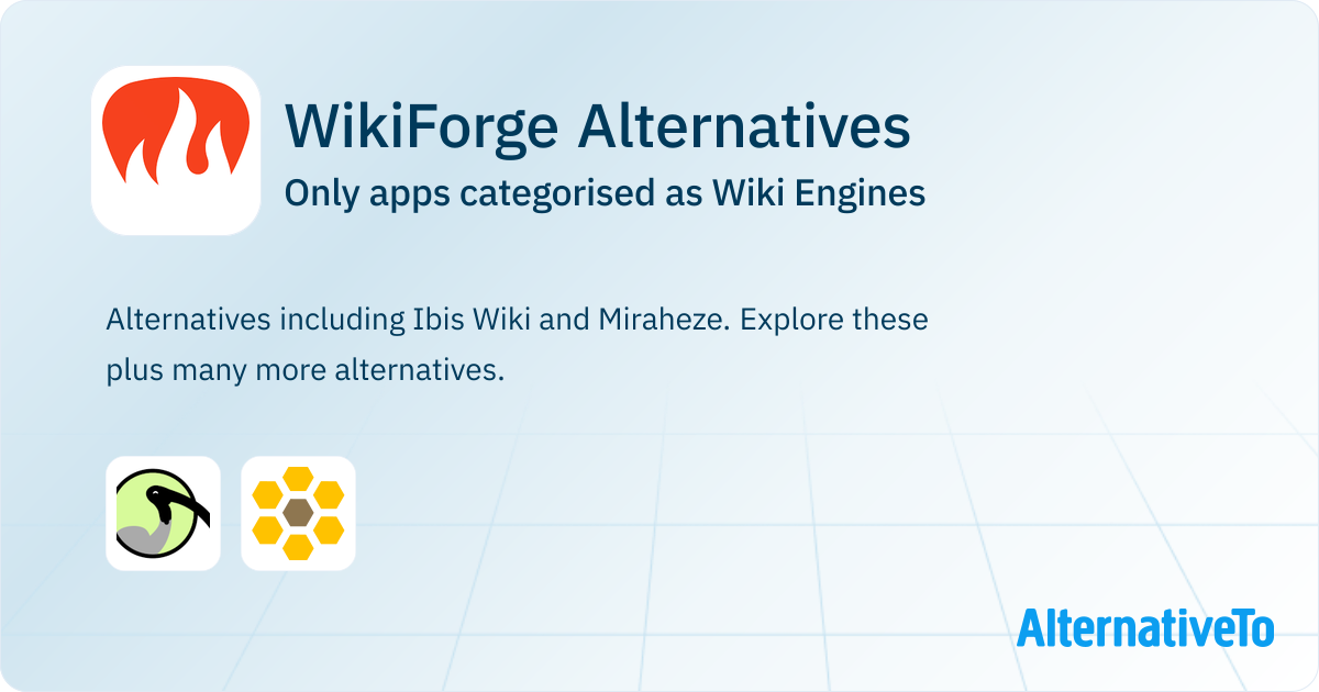 WikiForge Alternatives: Top 2 Wiki Engines | AlternativeTo