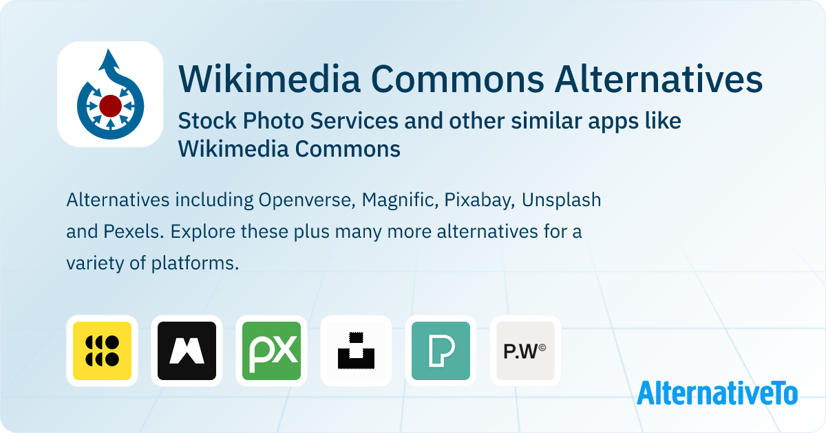 Wikimedia Commons Alternatives - Explore Similar Apps & Services ...
