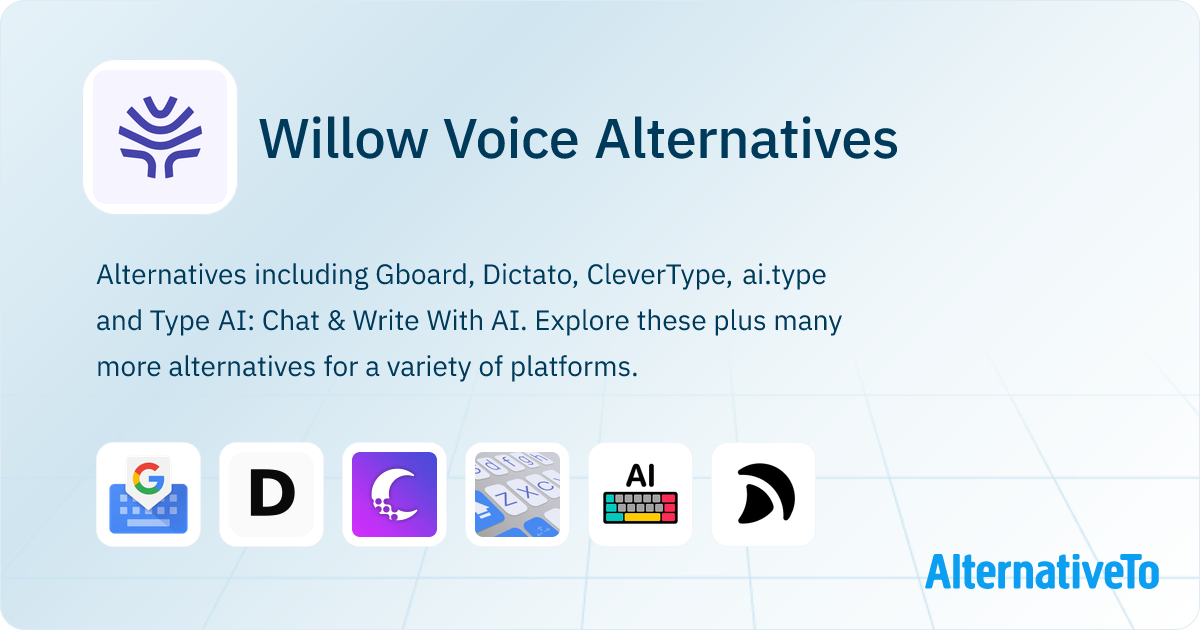 Willow Voice Alternatives - Explore Similar Apps | AlternativeTo