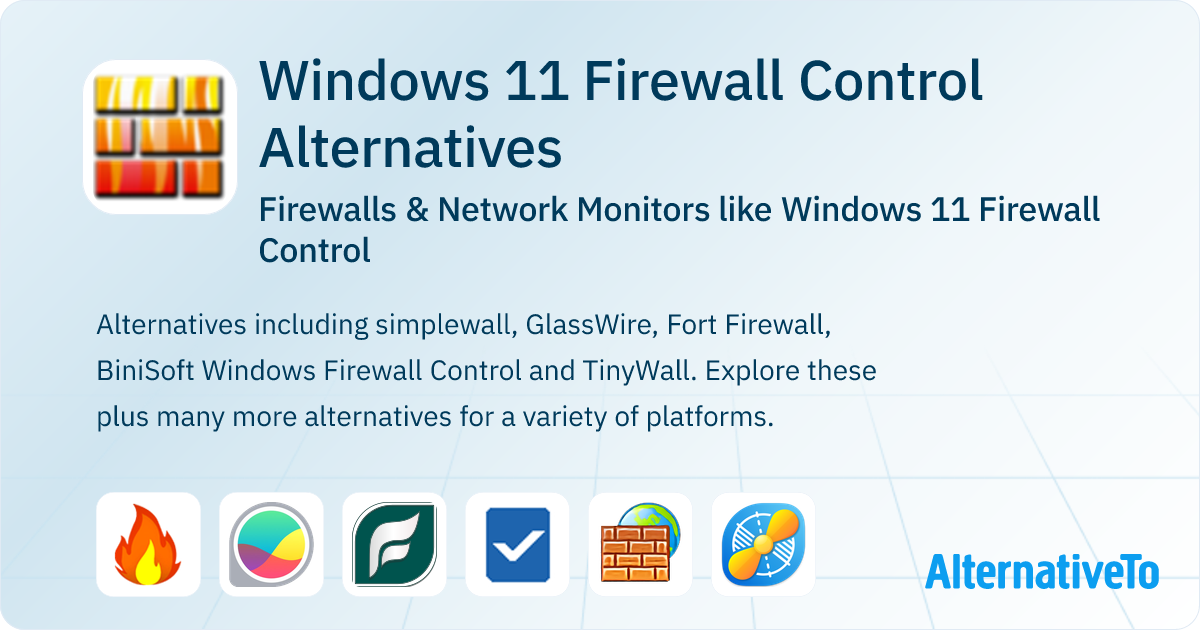 Windows 11 Firewall Control Alternatives: Top 12 Firewalls | AlternativeTo