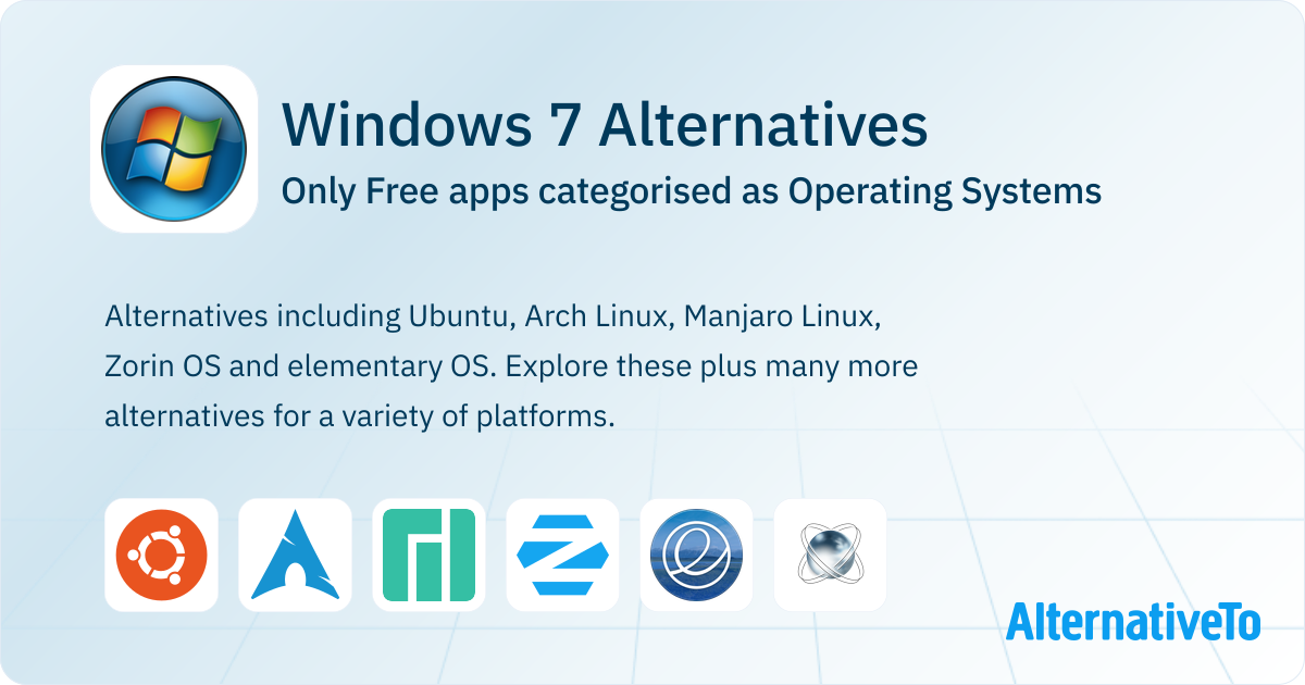 Free Windows 7 Alternatives: Top 12 Operating Systems | AlternativeTo
