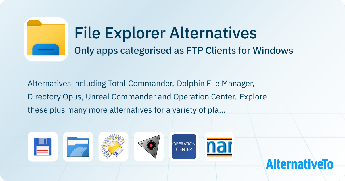File Explorer Alternatives for Windows: Top 8 FTP Clients | AlternativeTo