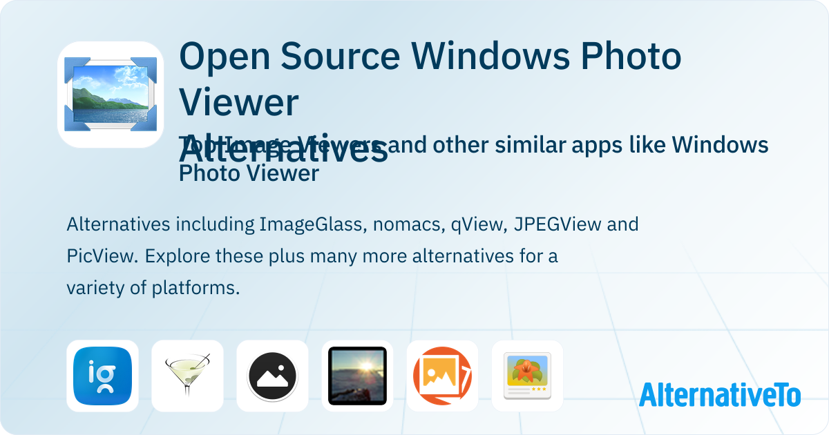 Open Source Windows Photo Viewer Alternatives: Top 14 Image Viewers ...