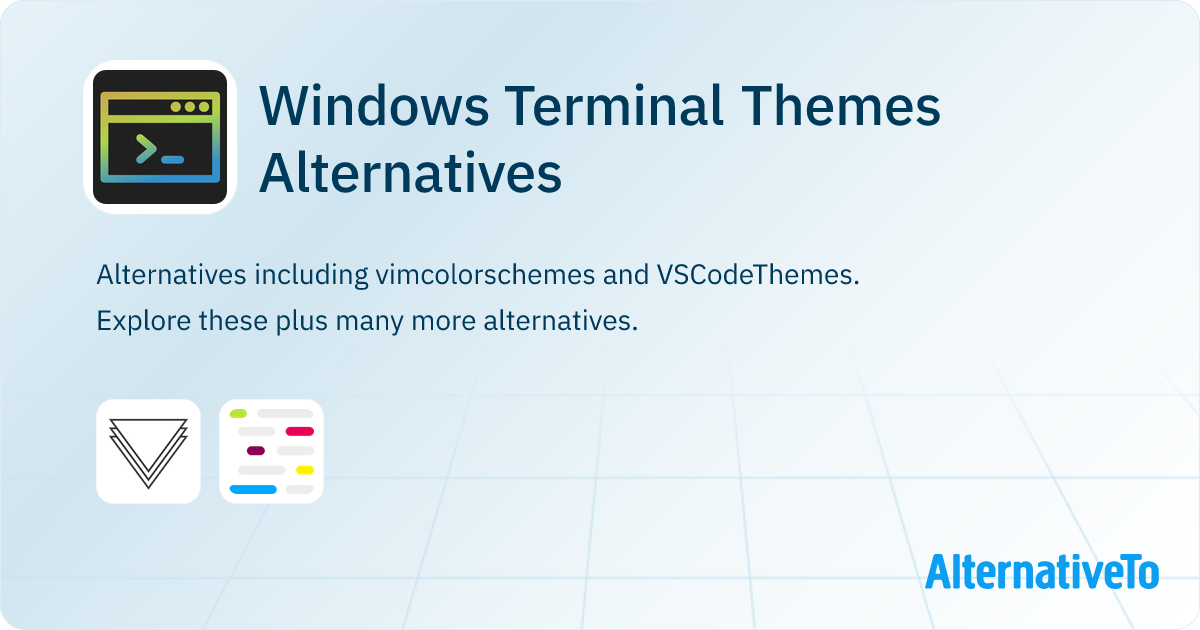 Windows Terminal Themes Alternatives - Explore Similar Sites & Apps ...