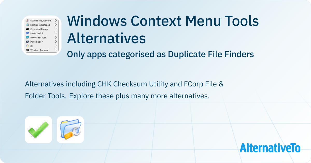 Windows Context Menu Tools Alternatives: Top 2 Duplicate File Finders ...