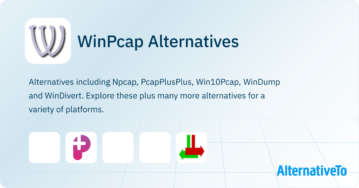 WinPcap Alternatives - Explore Similar Software | AlternativeTo