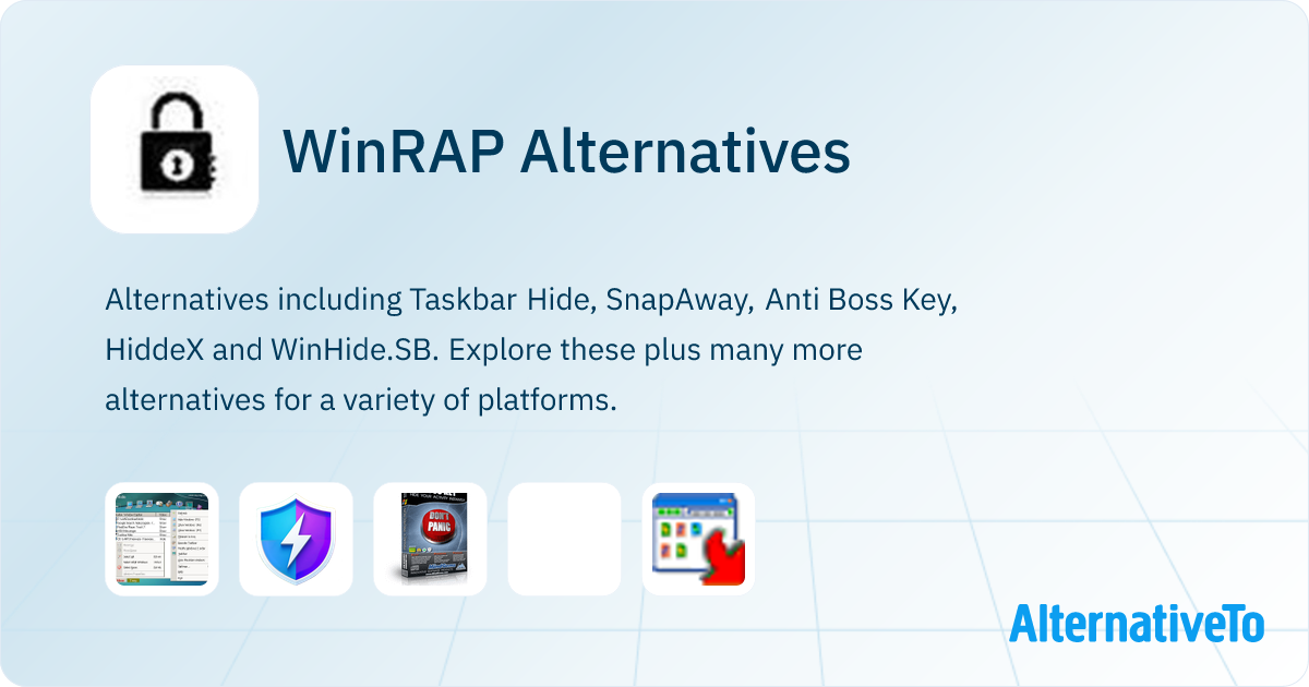 WinRAP Alternatives - Explore Similar Software | AlternativeTo