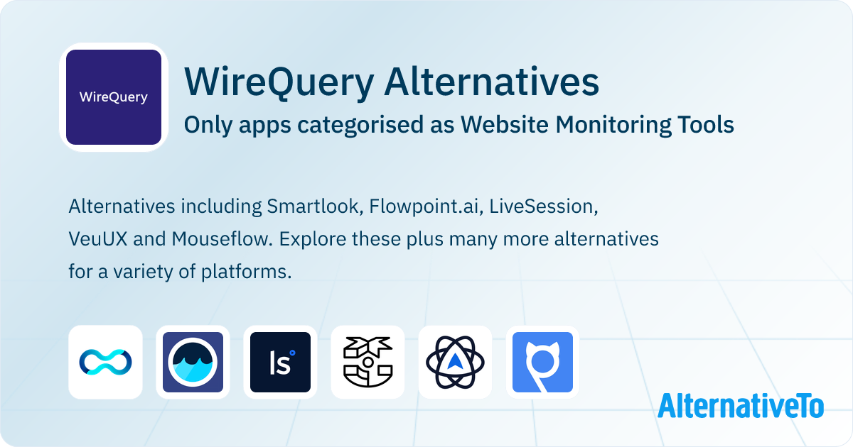 WireQuery Alternatives: Top 8 Website Monitoring Tools | AlternativeTo
