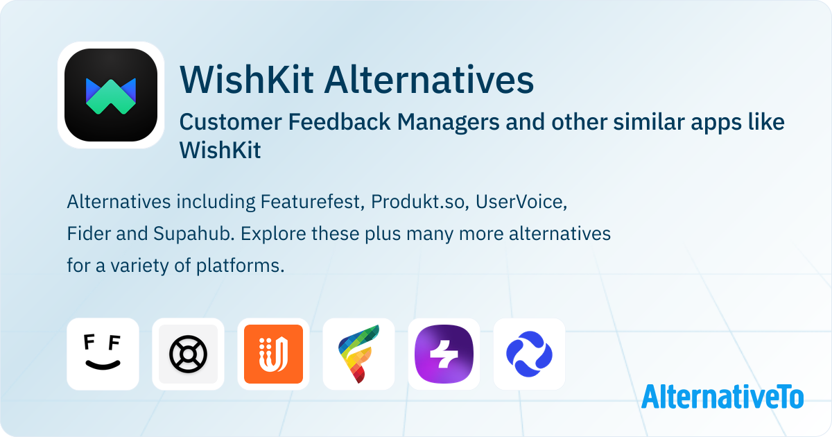 WishKit Alternatives: Top 19 Customer Feedback Managers & Similar Apps ...