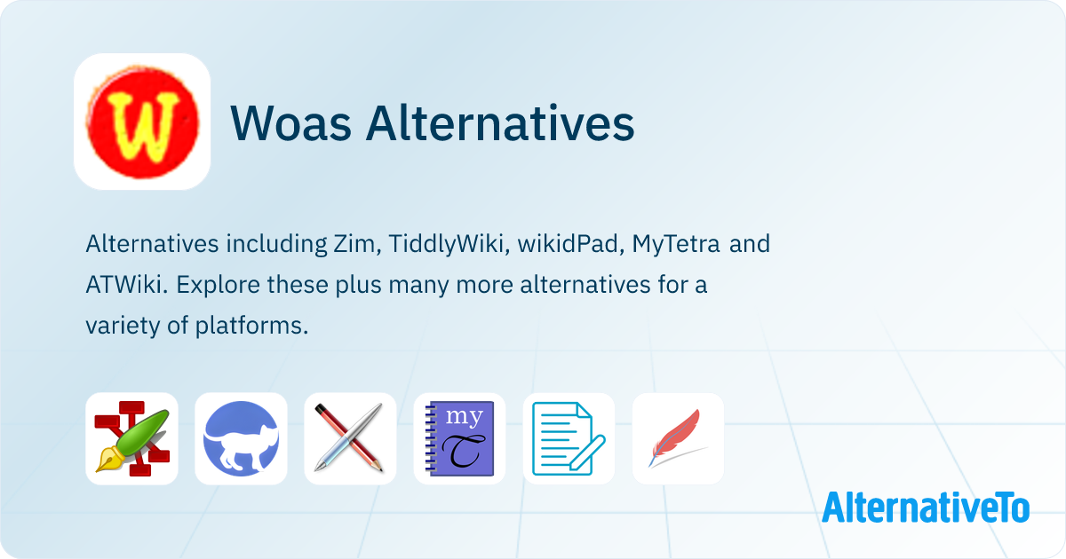 Woas Alternatives - Explore Similar Software | AlternativeTo