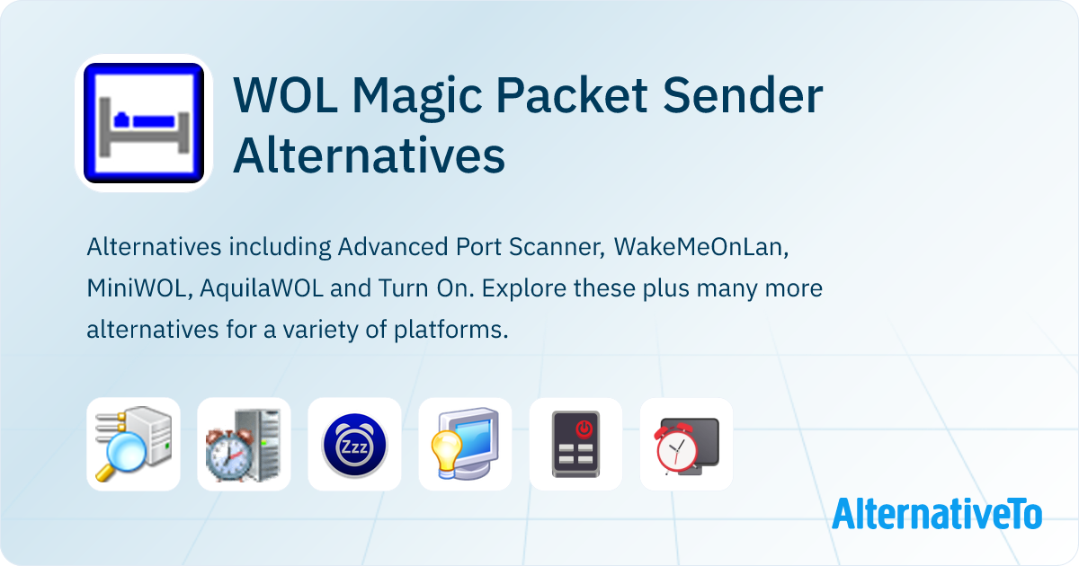 WOL Magic Packet Sender Alternatives - Explore Similar Software ...