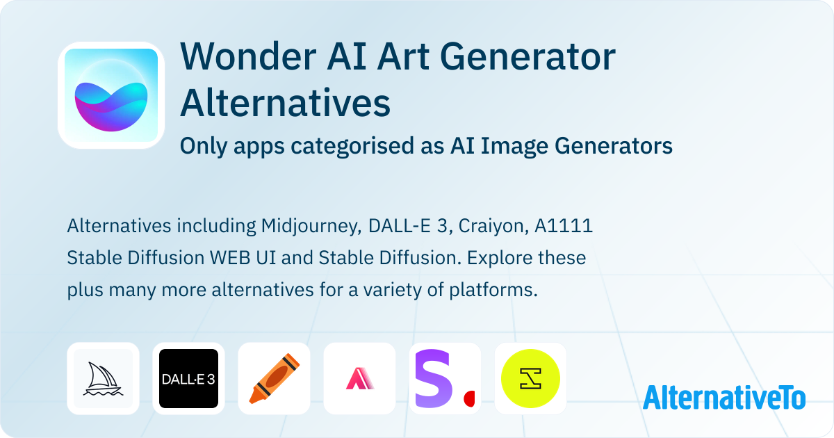 Wonder AI Art Generator Alternatives: Top 12 AI Image Generators ...