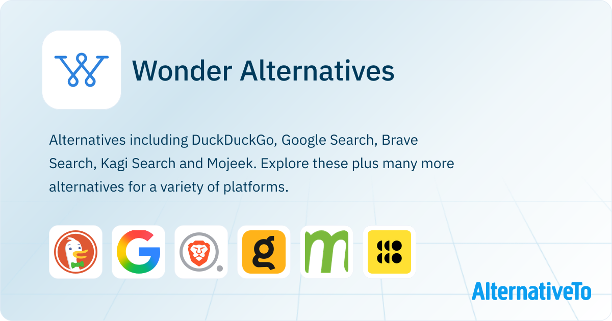 Wonder Alternatives - Explore Similar Sites & Apps | AlternativeTo