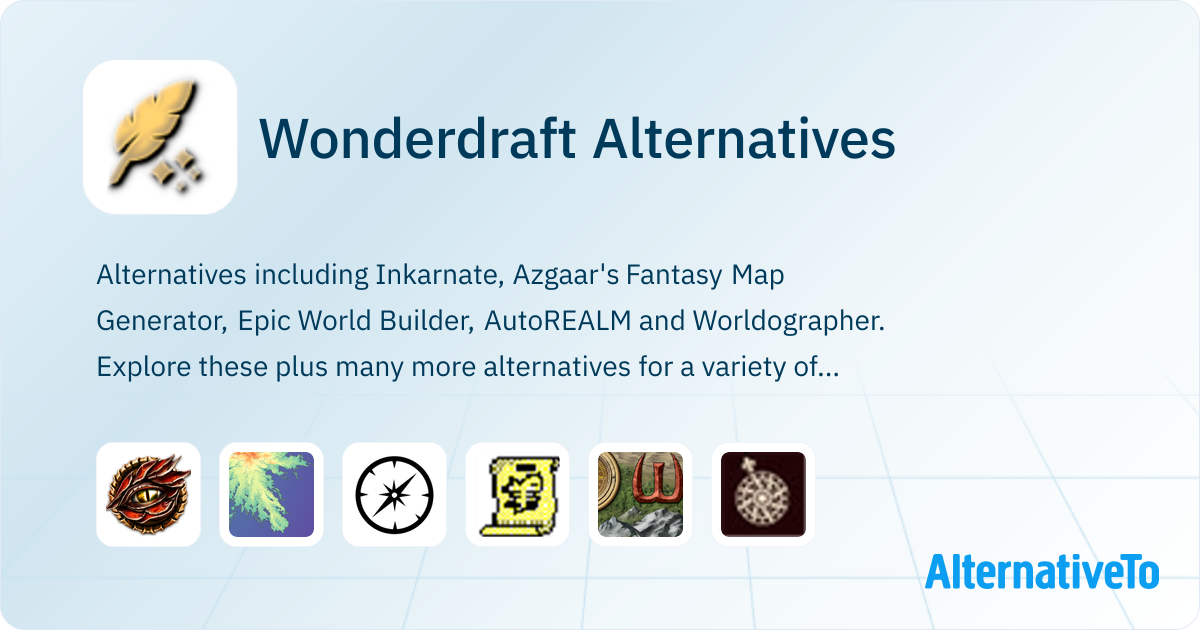 Wonderdraft Alternatives - Explore Similar Games | AlternativeTo