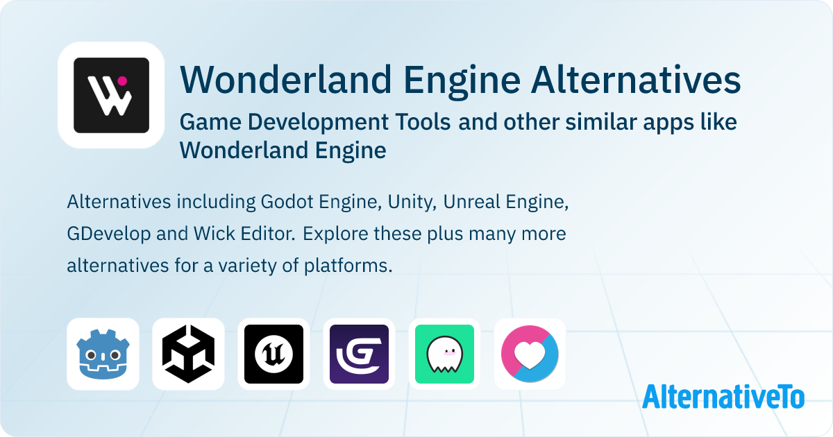 Wonderland Engine Alternatives: Game Development Tools & Similar Apps ...