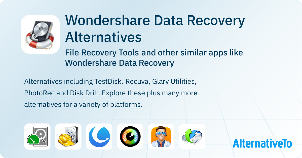 Wondershare Data Recovery Alternatives: Top 12 File Recovery Tools ...