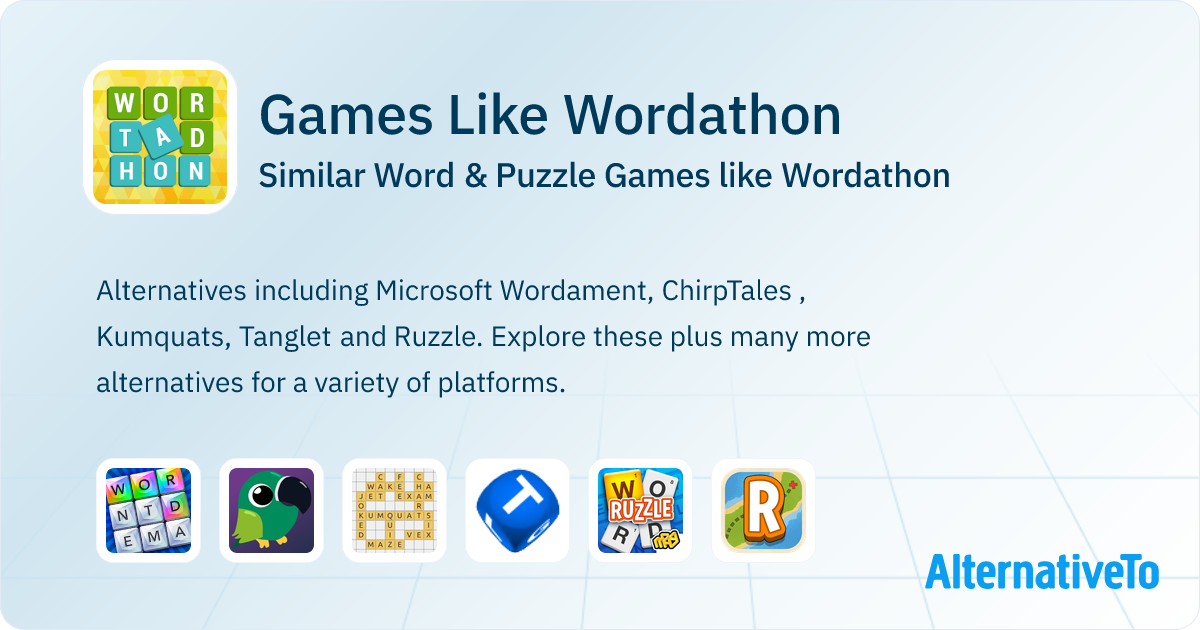 Games Like Wordathon Similar Word Puzzle Games 2025 Alternativeto