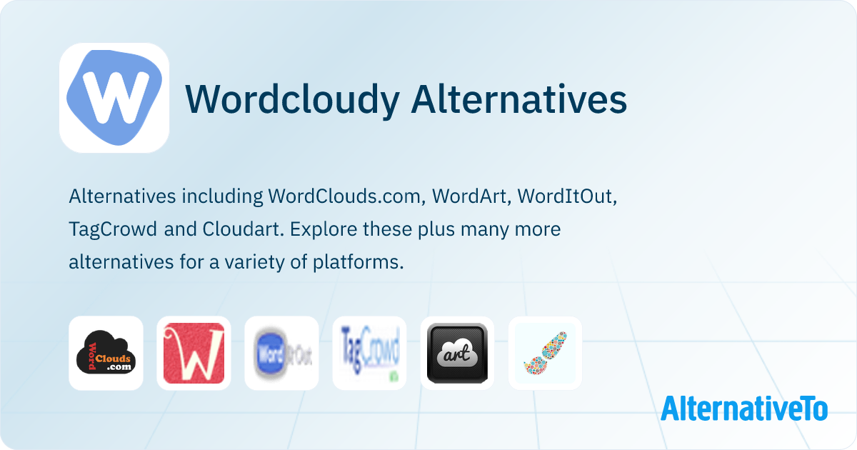 Wordcloudy Alternatives - Explore Similar Sites & Apps | AlternativeTo