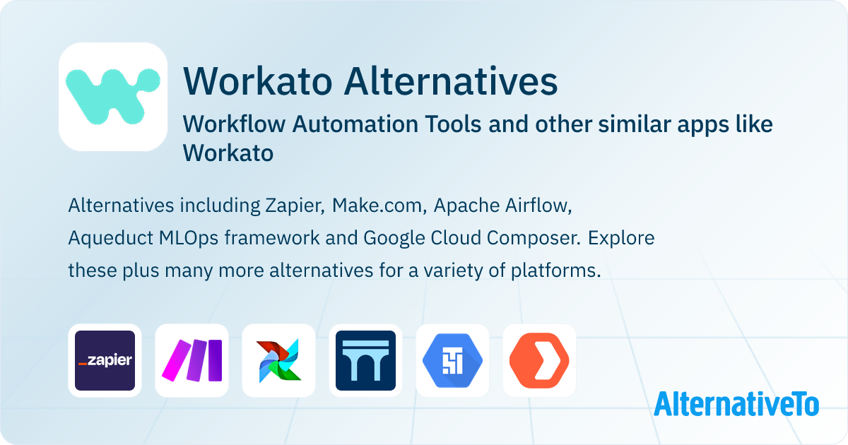 Workato Alternatives: Top 12 Workflow Automation Tools & Similar ...