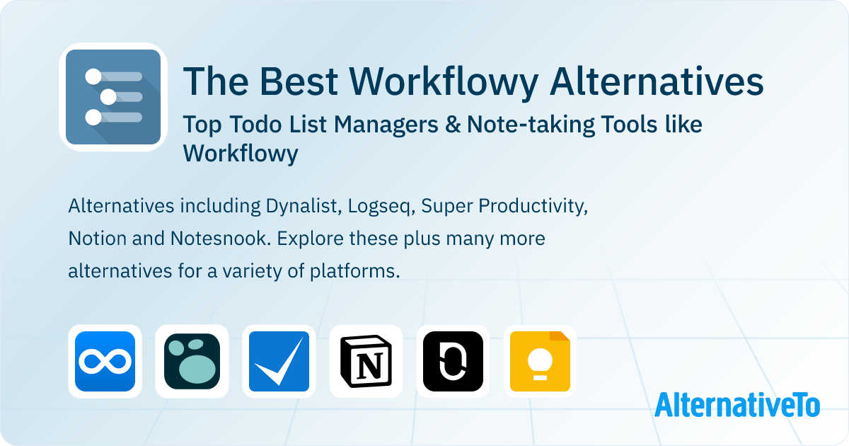 Best Workflowy Alternatives: Top Todo List Managers in 2026 | AlternativeTo