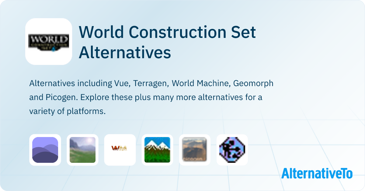 World Construction Set Alternatives - Explore Similar Software ...