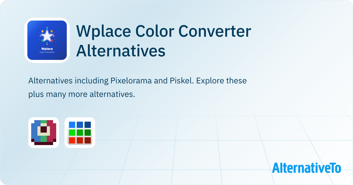 Wplace Color Converter Alternatives - Explore Similar Sites & Apps ...