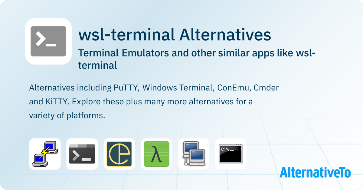wsl-terminal Alternatives: Top 20 Terminal Emulators & Similar Apps ...