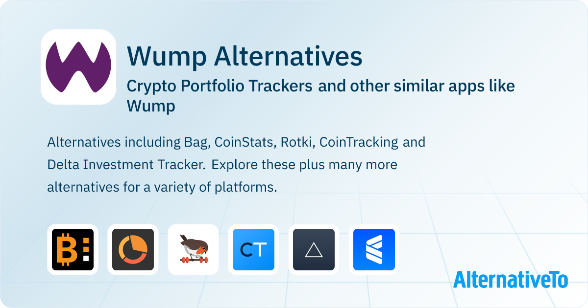 Wump Alternatives: Top 23 Crypto Portfolio Trackers & Similar Apps ...