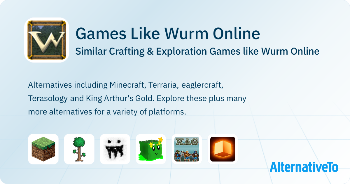 Games Like Wurm Online: Similar Crafting Games 2026 | AlternativeTo