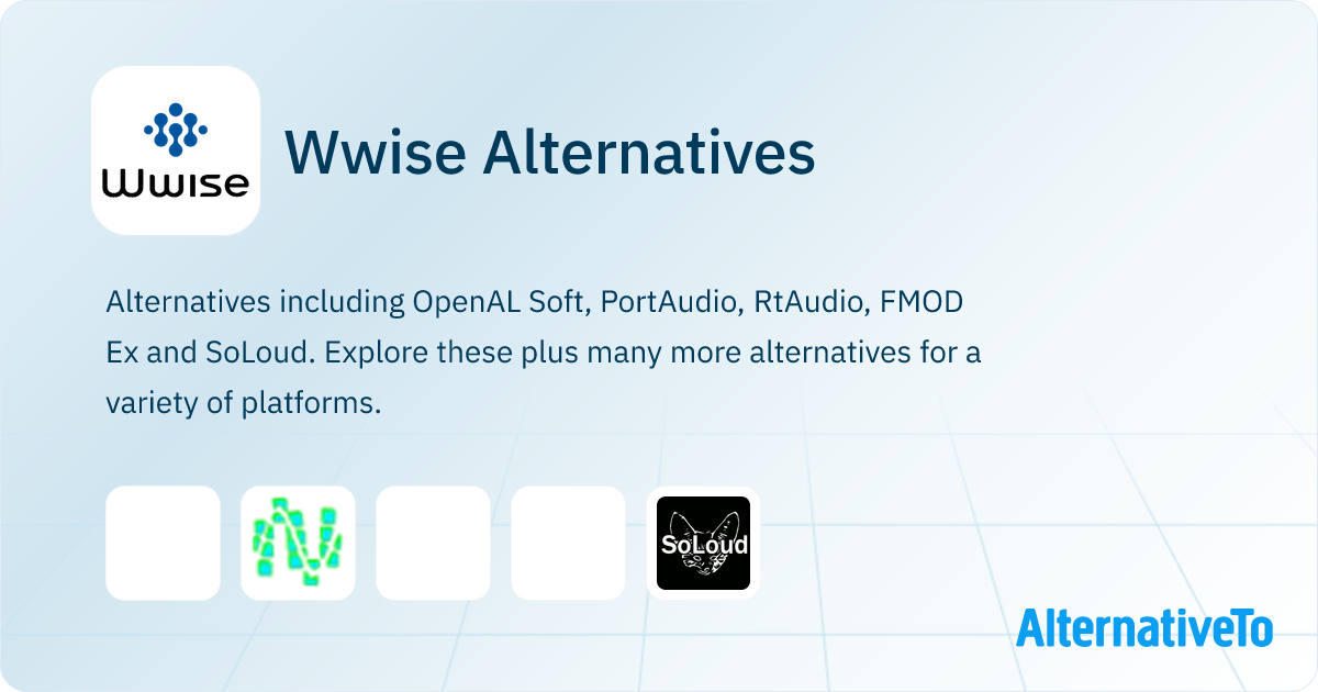 Wwise Alternatives - Explore Similar Software | AlternativeTo