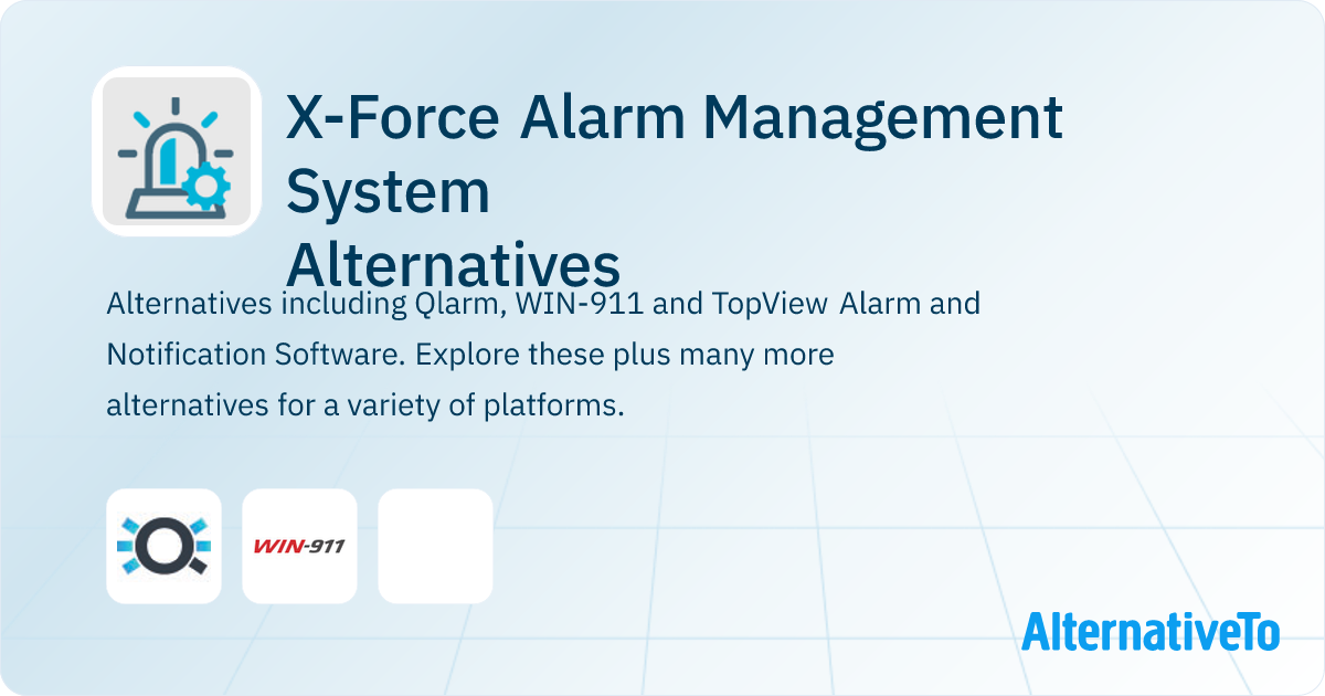 X-Force Alarm Management System Alternatives - Explore Similar Sites ...