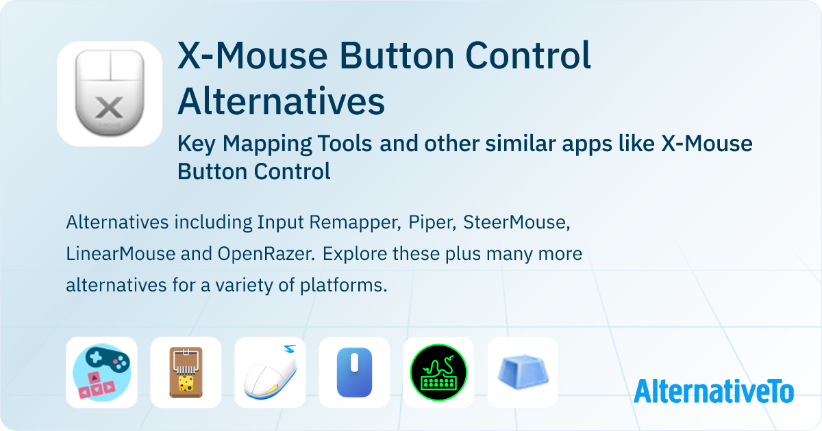 X-Mouse Button Control Alternatives: Top 12 Key Mapping Tools & Similar ...