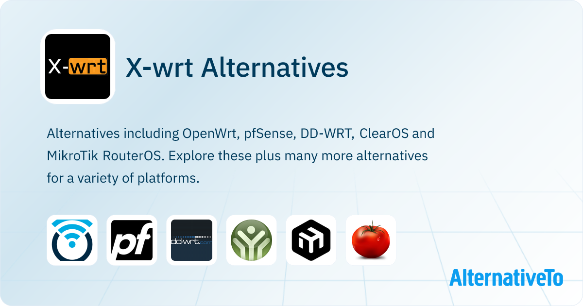X-wrt Alternatives - Explore Similar Software | AlternativeTo