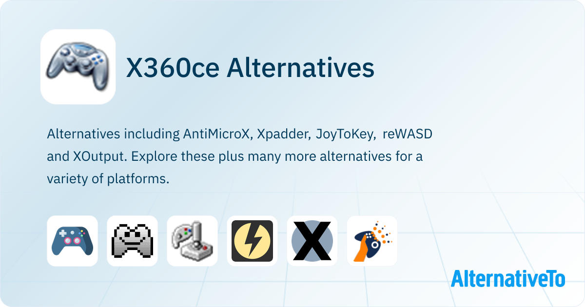 X360ce Alternatives - Explore Similar Software | AlternativeTo