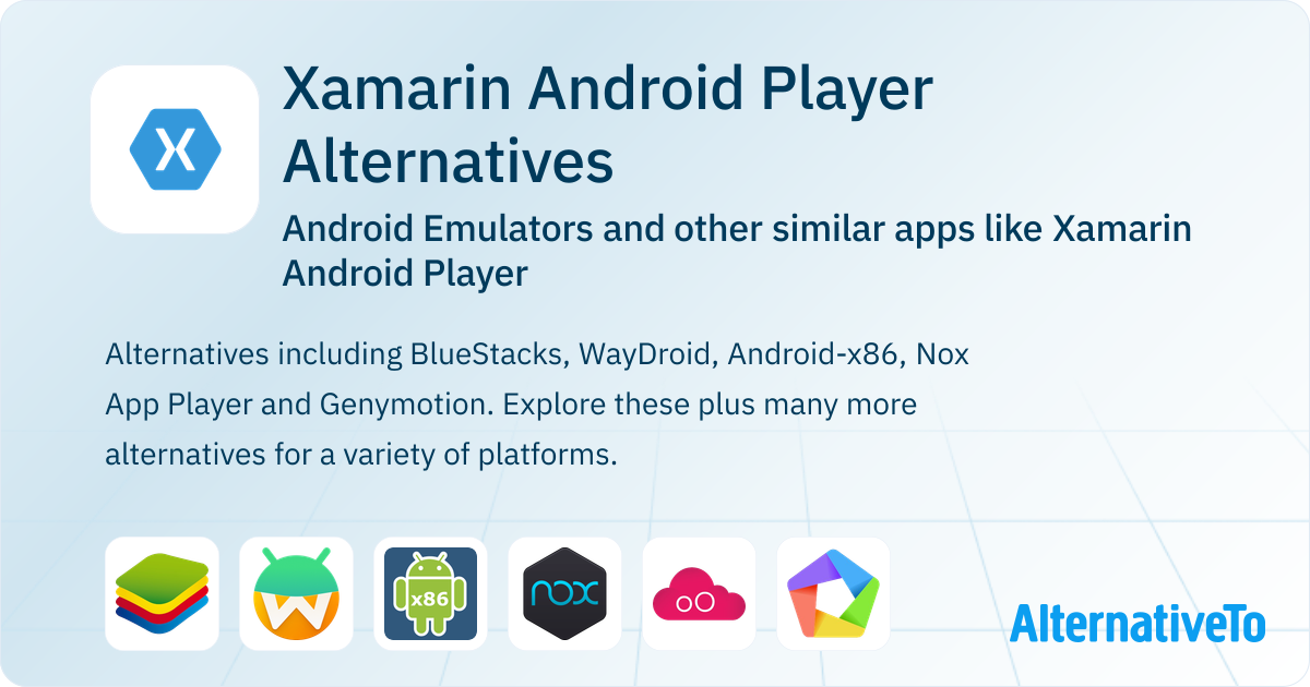 Xamarin Android Player Alternatives: Top 12 Android Emulators & Similar ...