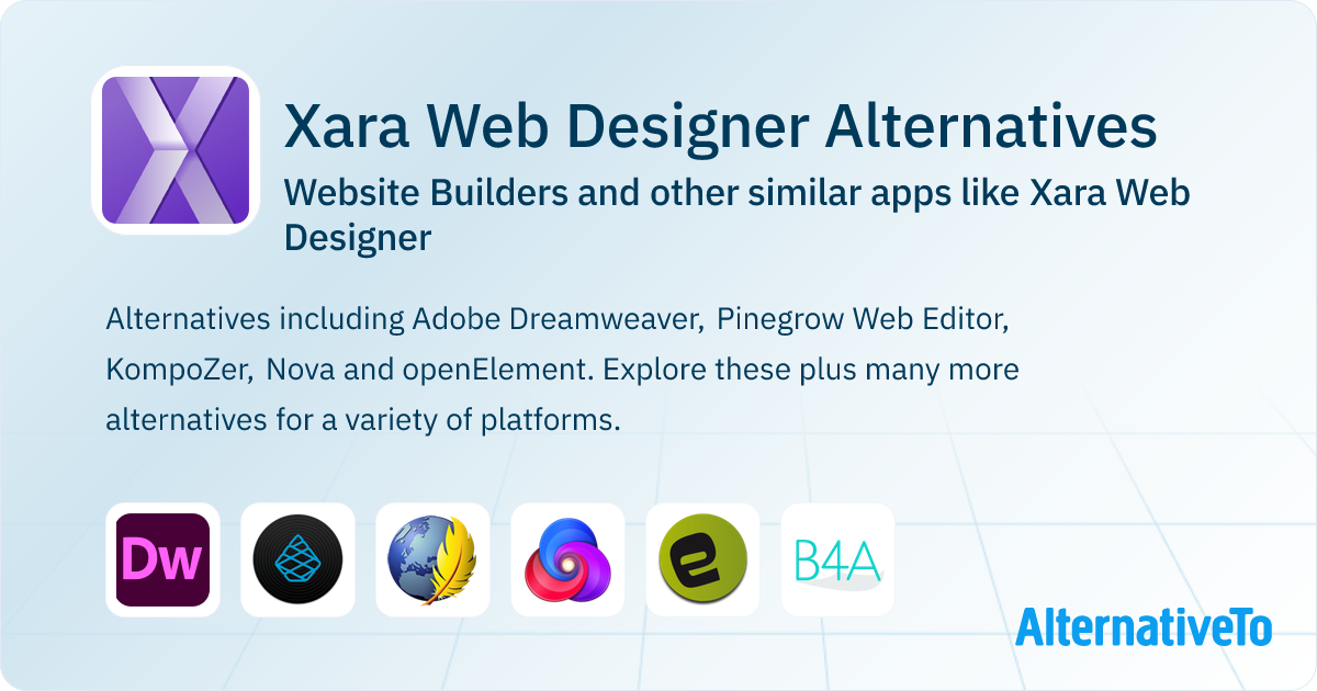 Xara Web Designer Alternatives: Top 12 Website Builders & Similar Apps ...