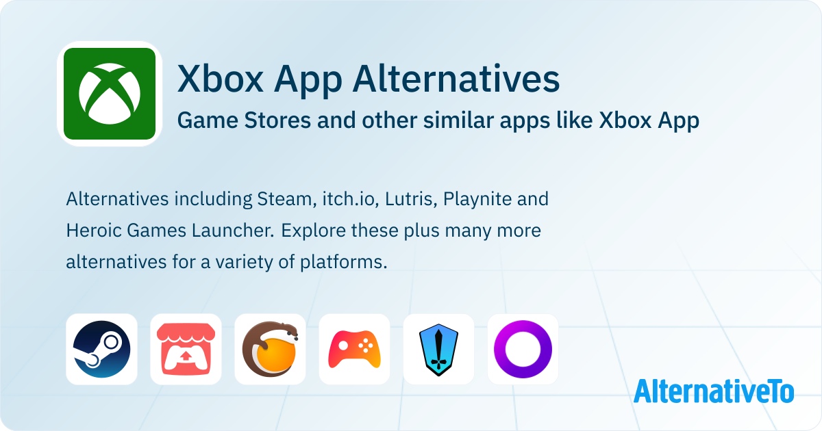 Xbox App Alternatives: Game Stores & Similar Apps - Page 3 | AlternativeTo