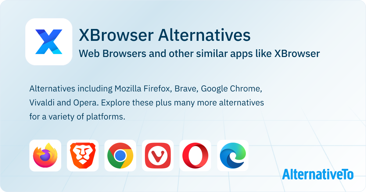 XBrowser Alternatives: Top 12 Web Browsers & Similar Apps | AlternativeTo