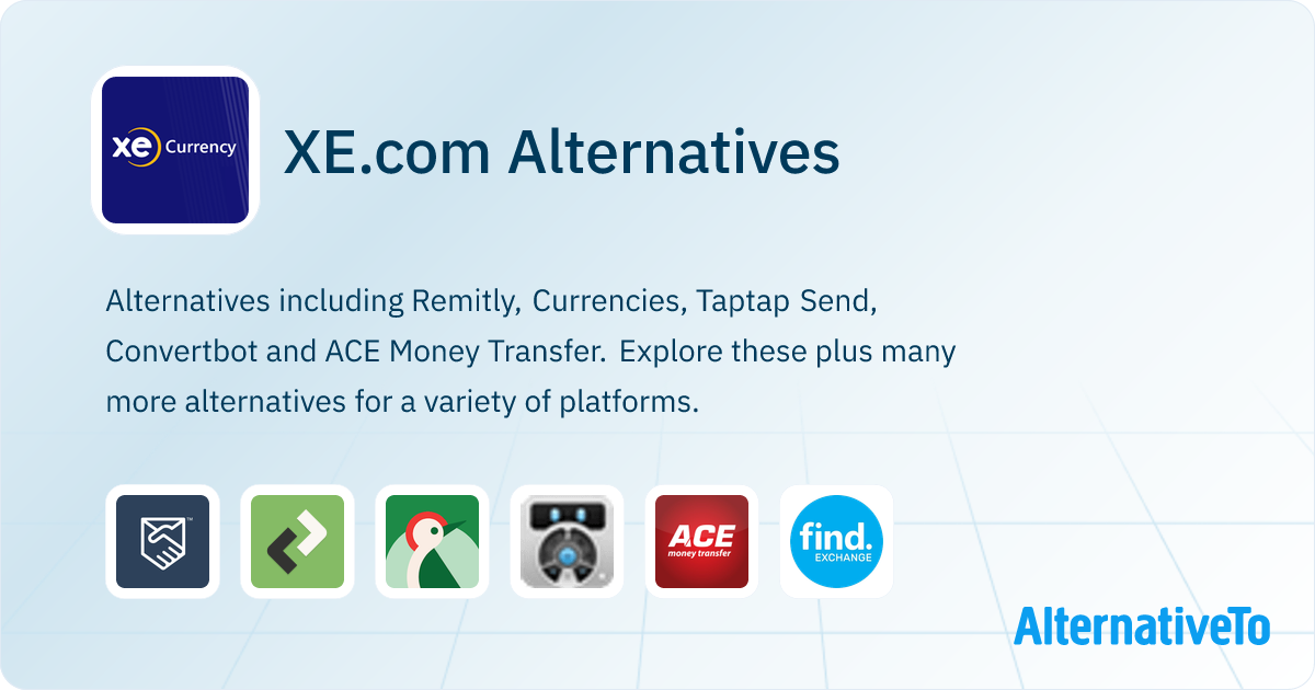 XE.com Alternatives - Explore Similar Apps & Services | AlternativeTo